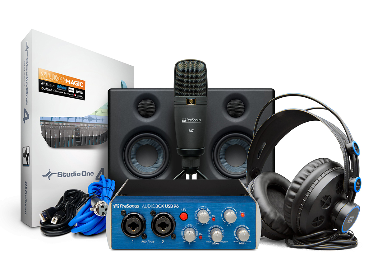PreSonus Delivers Complete Recording Solution with AudioBox Studio ...