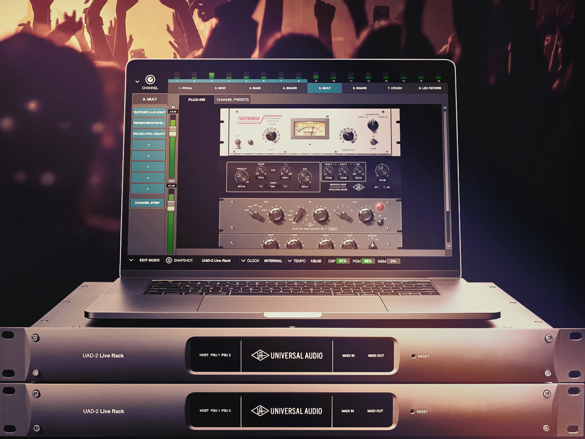 Universal Audio Ships UAD-2 Live Rack MADI Effects Processor | audioXpress