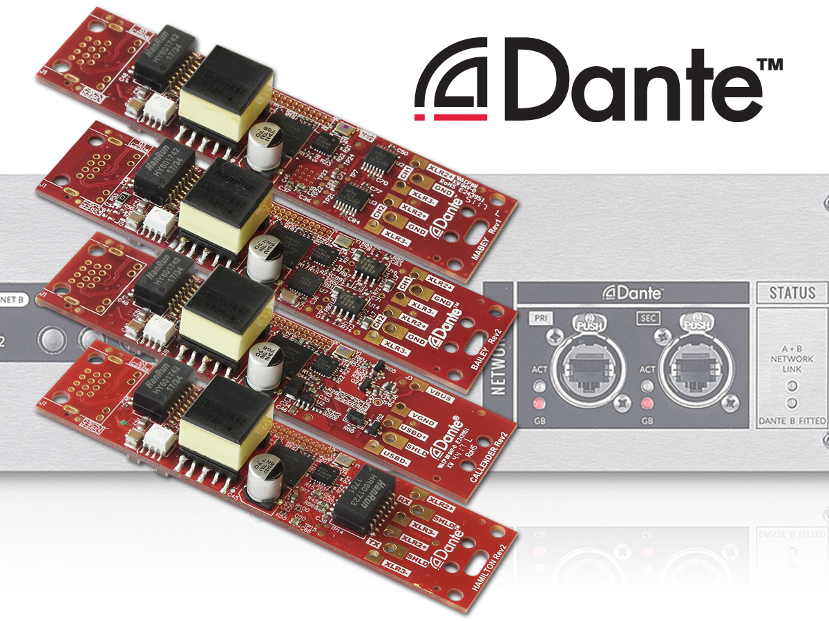 Audinate Announces New Production-Ready Dante Adapter Module Family ...