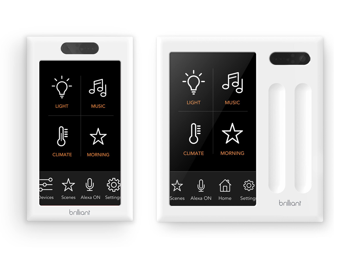 Brilliant Debuts In-Wall Smart Home Controllers with Voice, Touch, And Motion Control Built-In ...