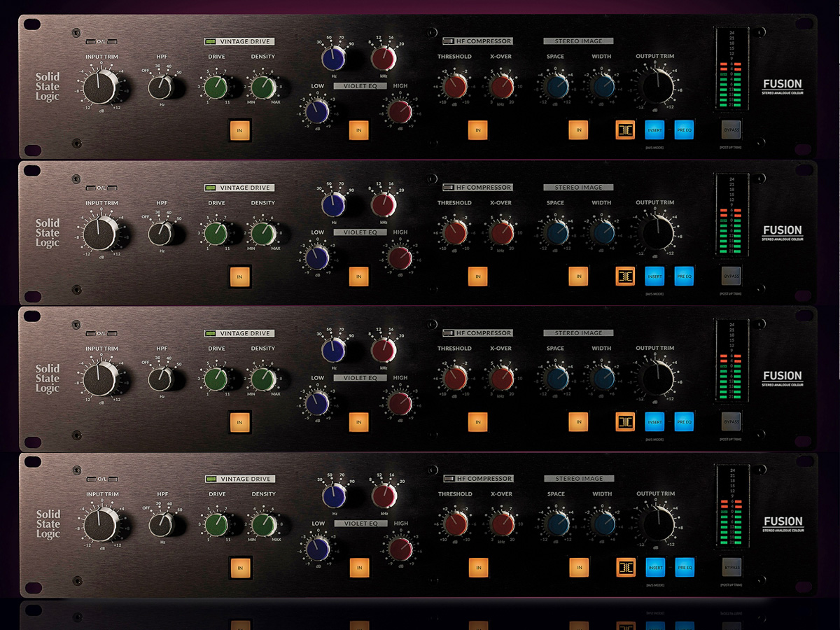 Solid State Logic Launches Fusion Studio Analog Processor | audioXpress