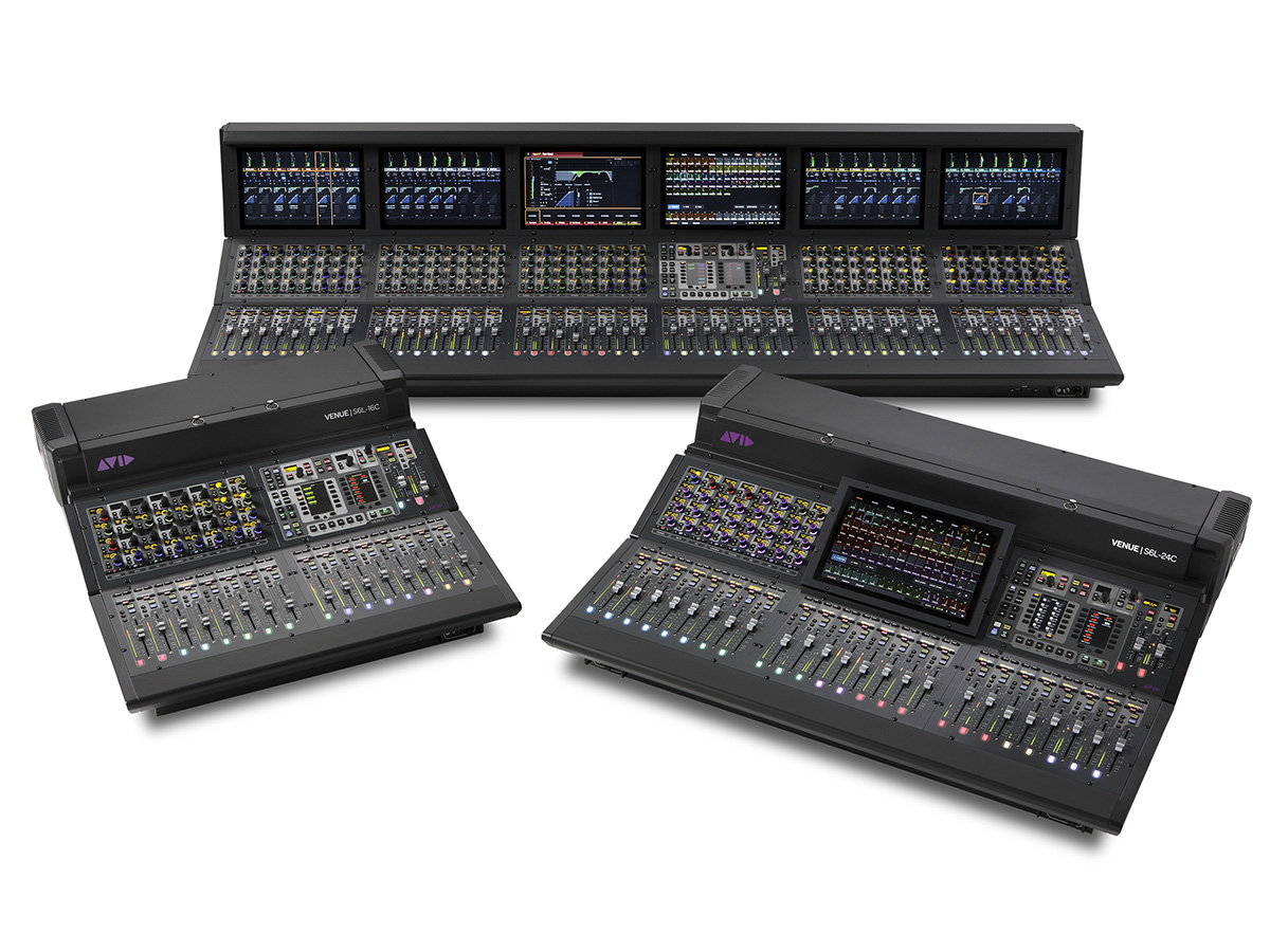 Avid Expands VENUE S6L Live Sound Modular Mixing Platform with New ...