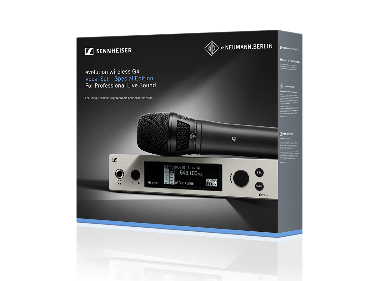 Sennheiser and Neumann Launch Special Evolution Wireless Bundle ...