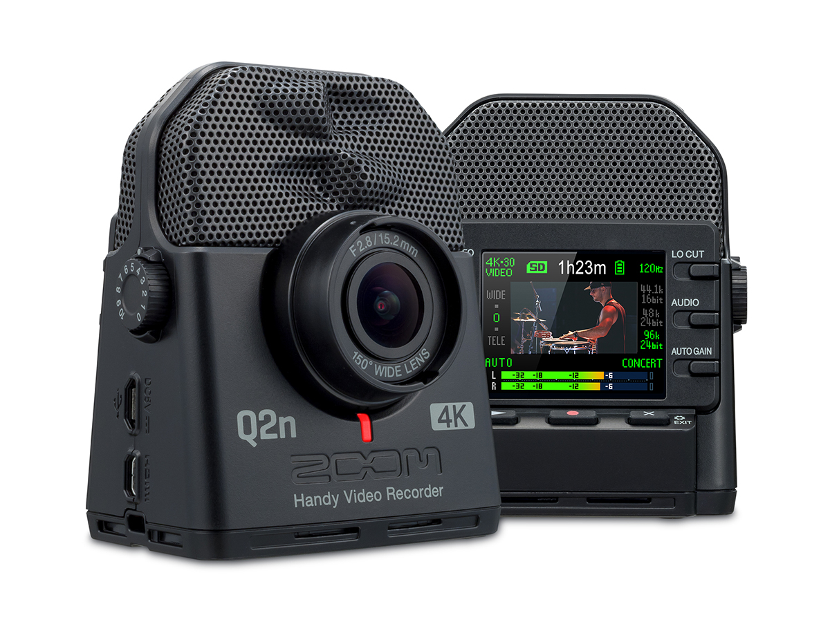 Zoom Introduces Q2n-4K Handy Video Recorder: The 4K Camera for ...