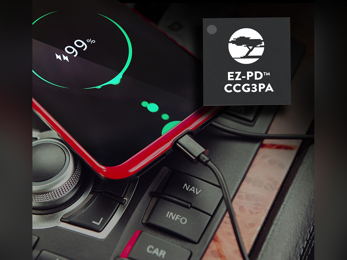 Cypress USB-C Controller Streamlines Design of Fast Charging Ports for ...