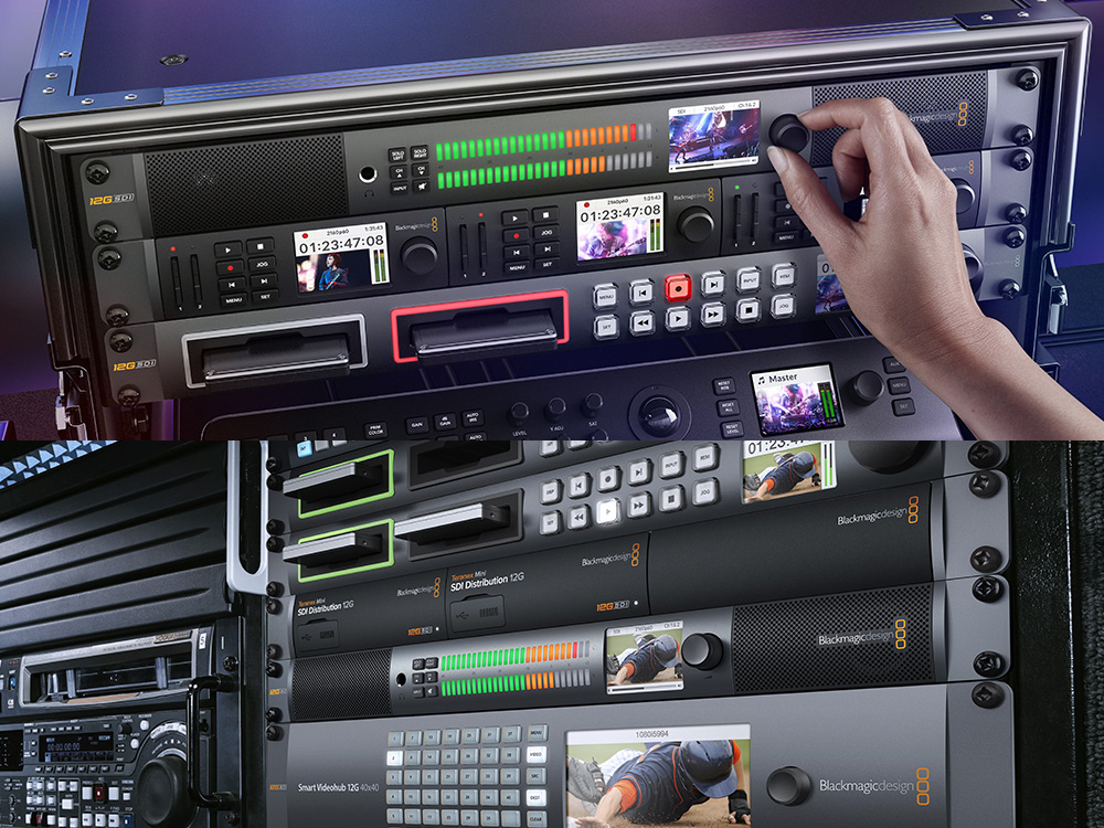 New Blackmagic Rackmount Audio Monitor 12G From Blackmagic Design ...