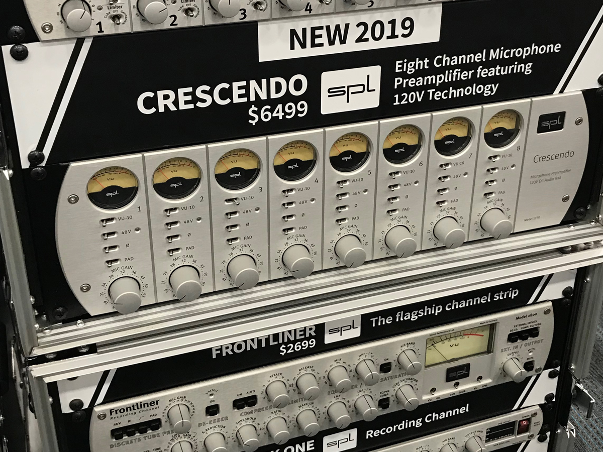 SPL of Germany Ships Crescendo 8-Channel Microphone Preamp Featuring ...
