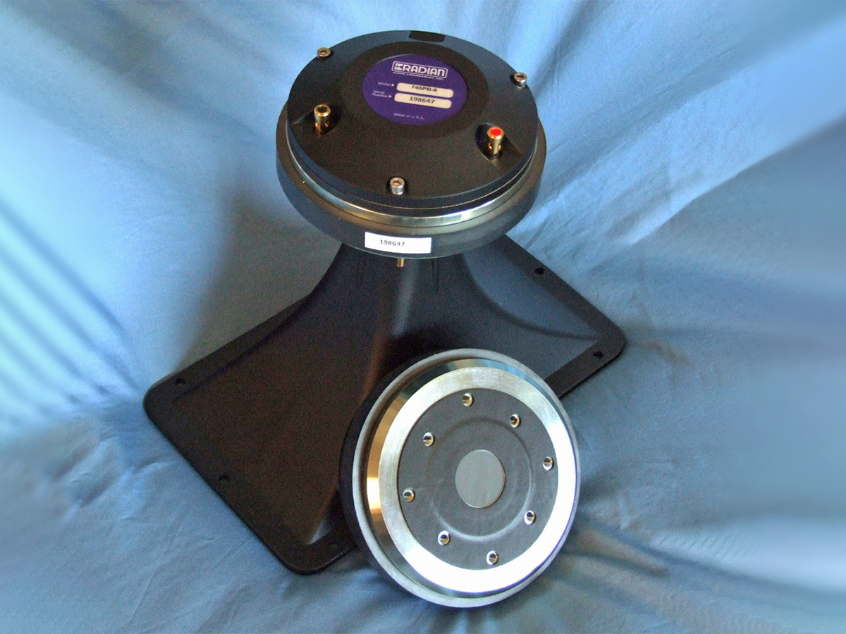 Test Bench: Radian Audio Engineering 745PB 1.4” Compression Driver ...
