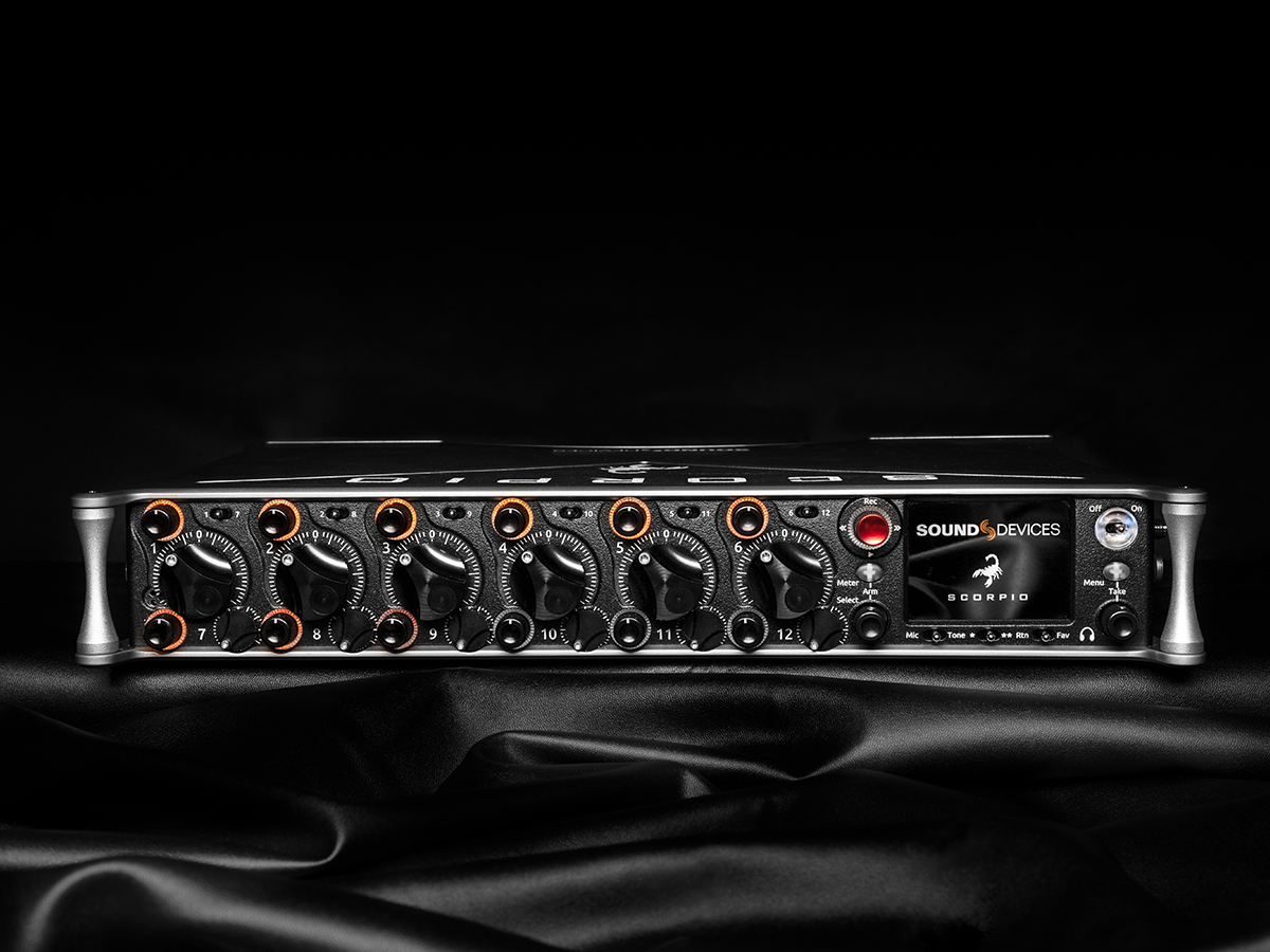 Sound Devices Announces Scorpio Flagship 36 Channel Mixer and 32 Track ...