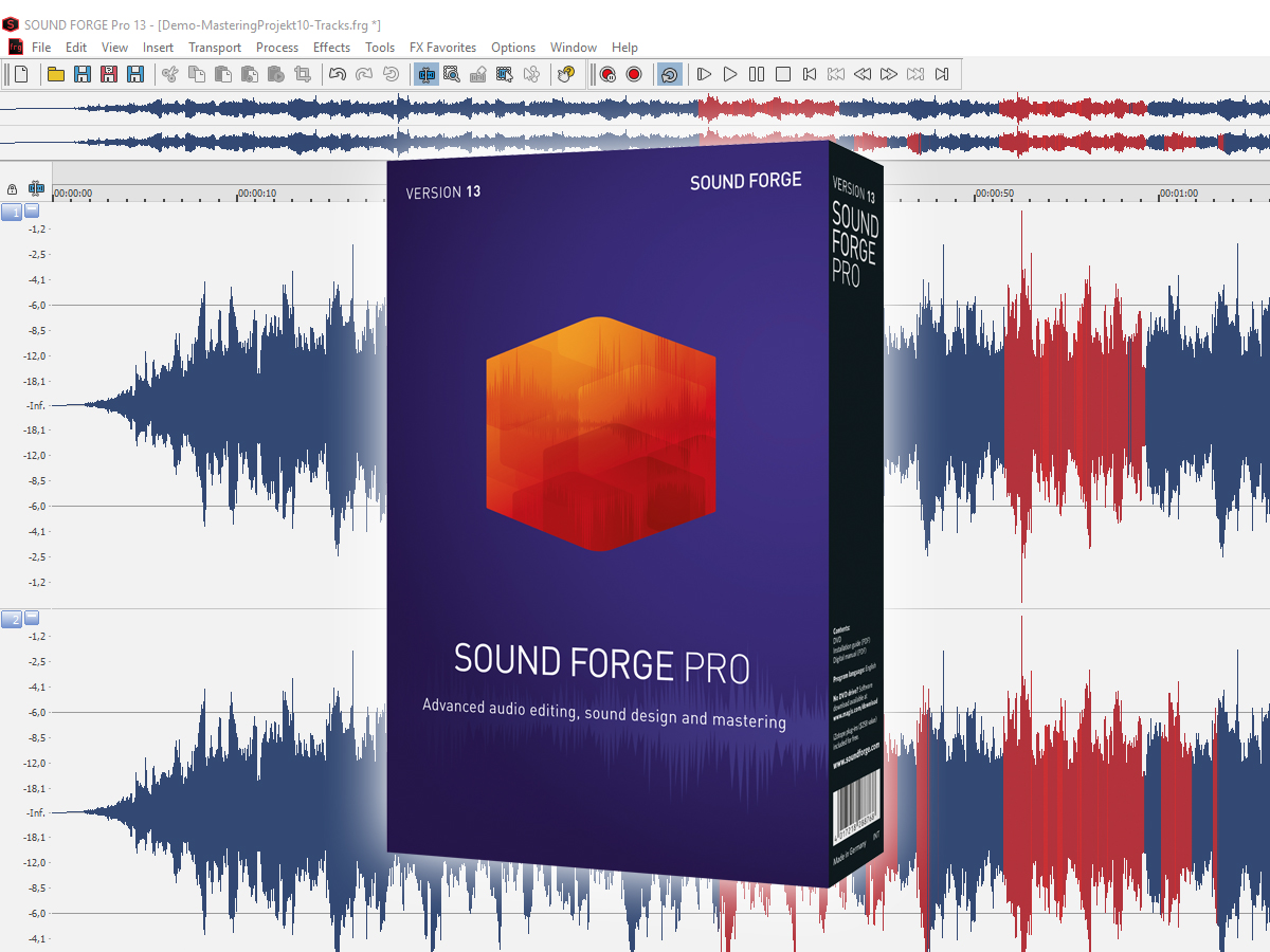 Magix Releases Sound Forge Pro 13 with Redesigned Interface, New VST ...