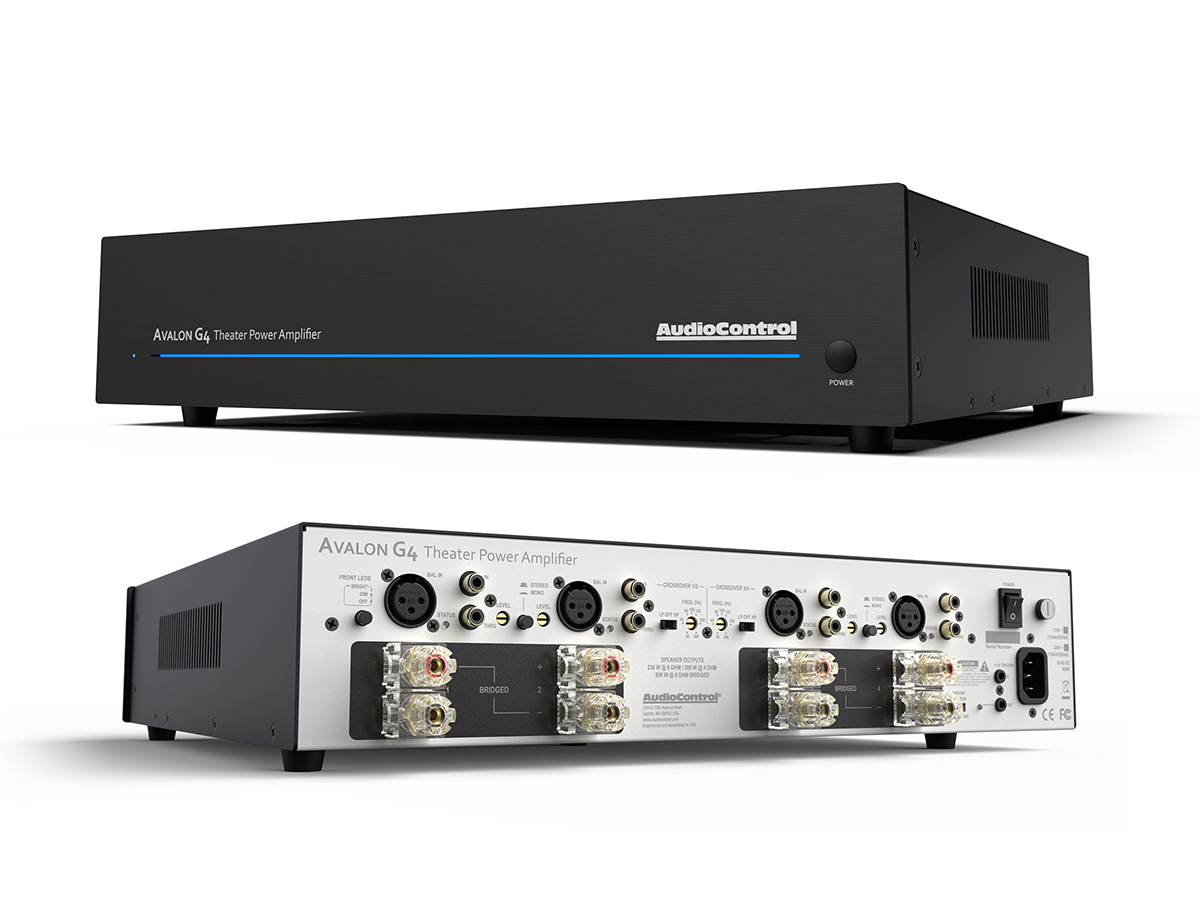 AudioControl Announces Avalon G4 4-Channel Home Theater Amplifier ...
