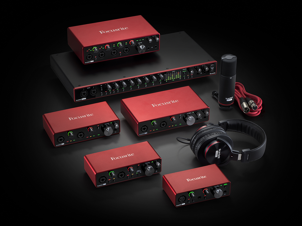 Focusrite Announces New Generation of Scarlett Audio Interfaces with ...
