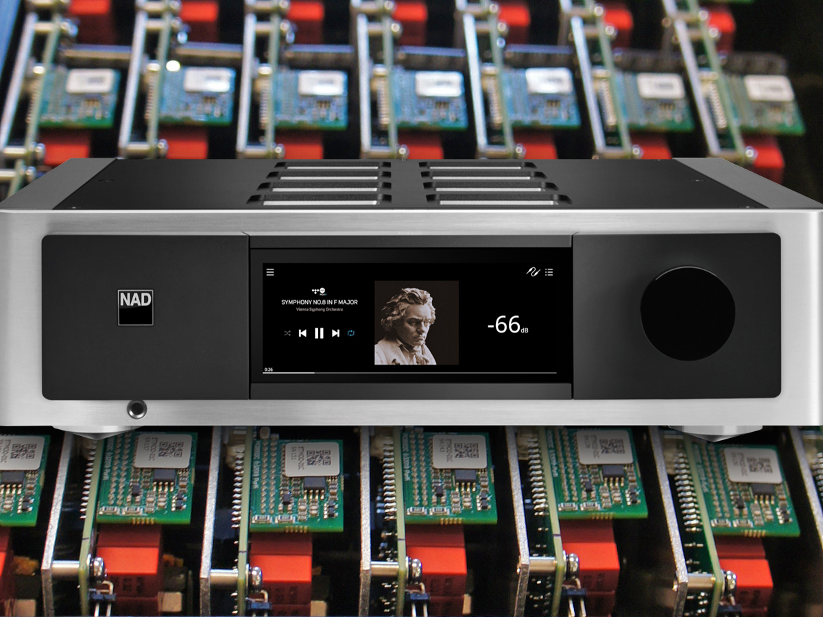 NAD Unveils Masters M33 BluOS Streaming DAC Amplifier Featuring Purifi’s Ultra-Quiet ...