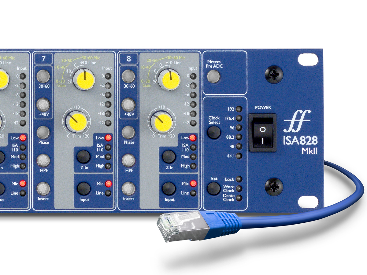 Focusrite Introduces ISA 828 MkII, ISA ADN2 and ISA ADN8 with Dante ...