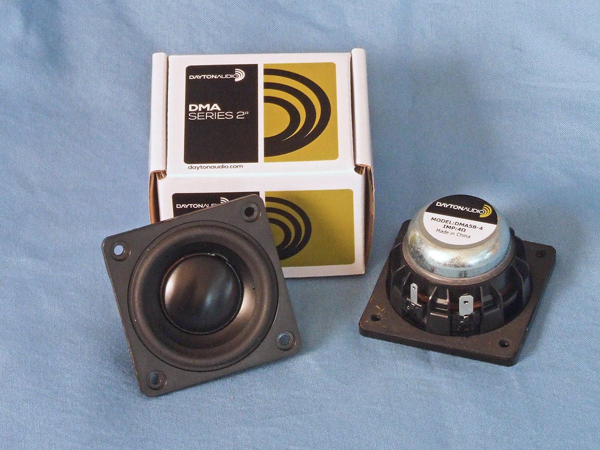 Test Bench: The Dayton Audio DMA58-4 2" Full-Range Speaker Driver ...