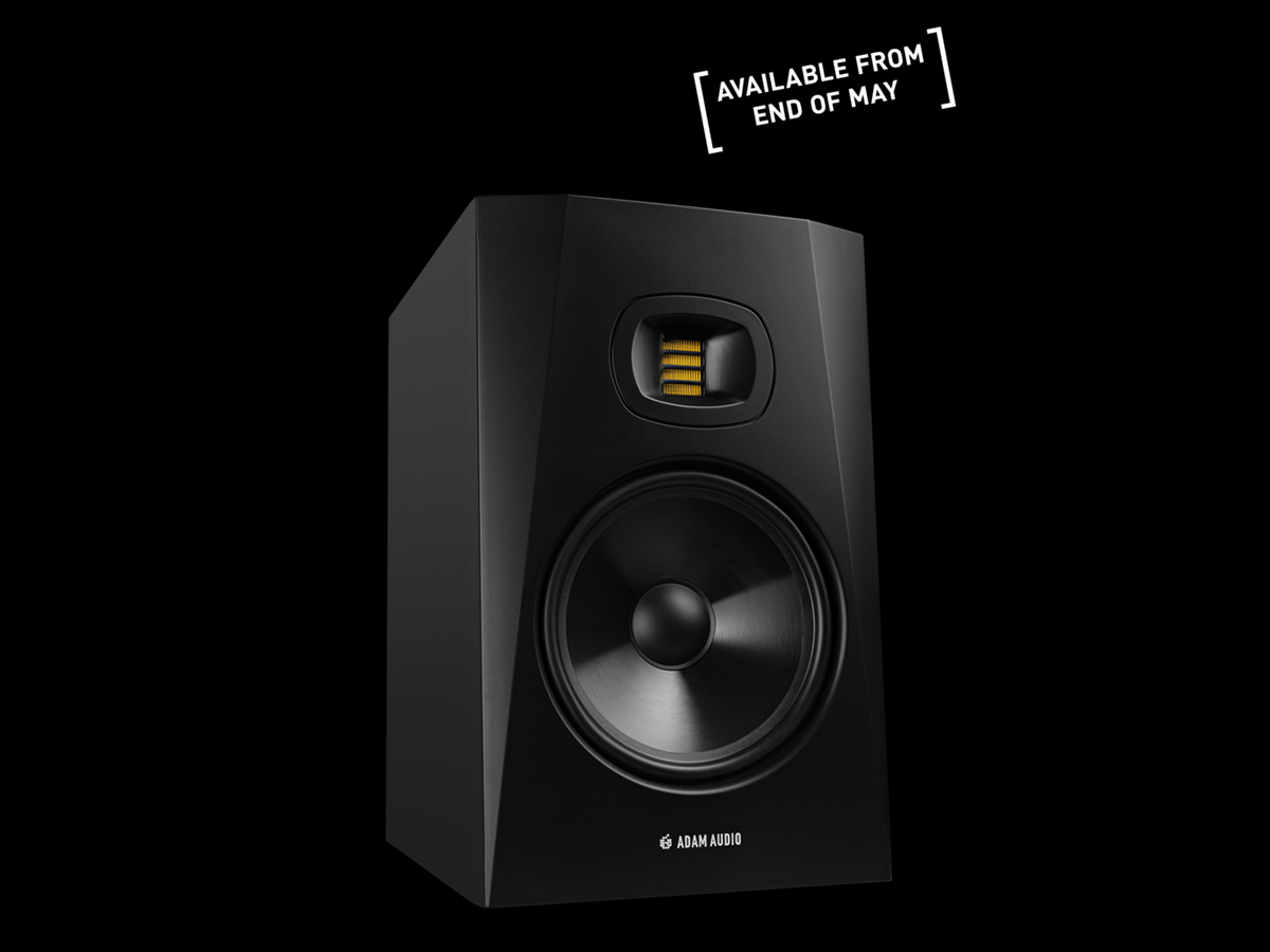 Adam Audio Introduces T8V Studio Monitor with Bigger, Lighter Woofer ...