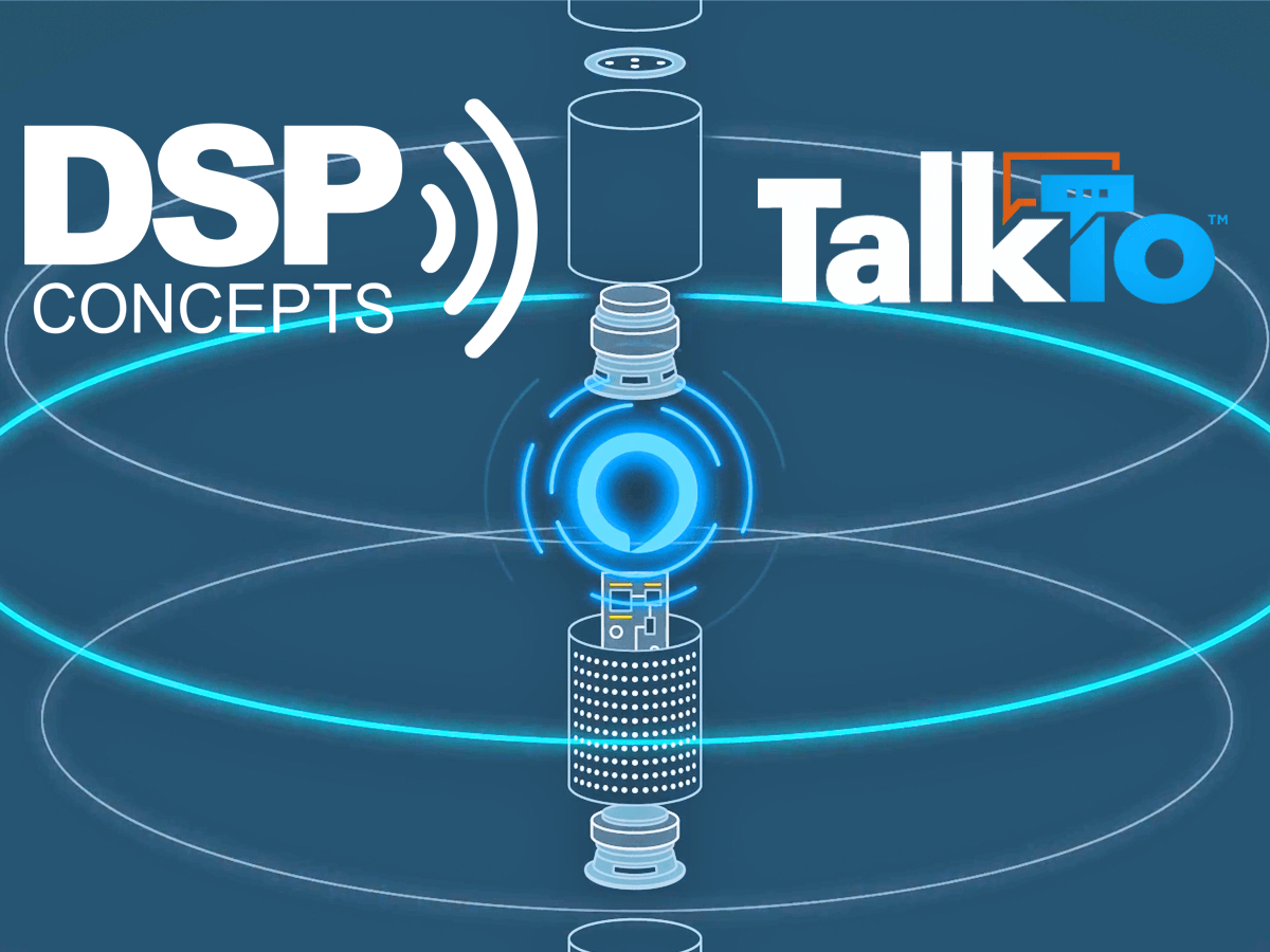 DSP Concepts TalkTo Audio Front End Qualified by Amazon for Alexa Built ...