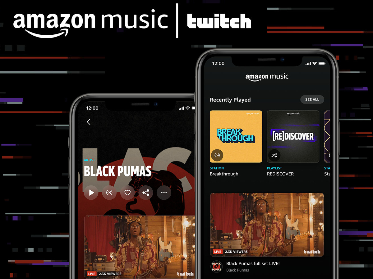Amazon Music and Twitch Combine Live Streaming With On-Demand Listening ...