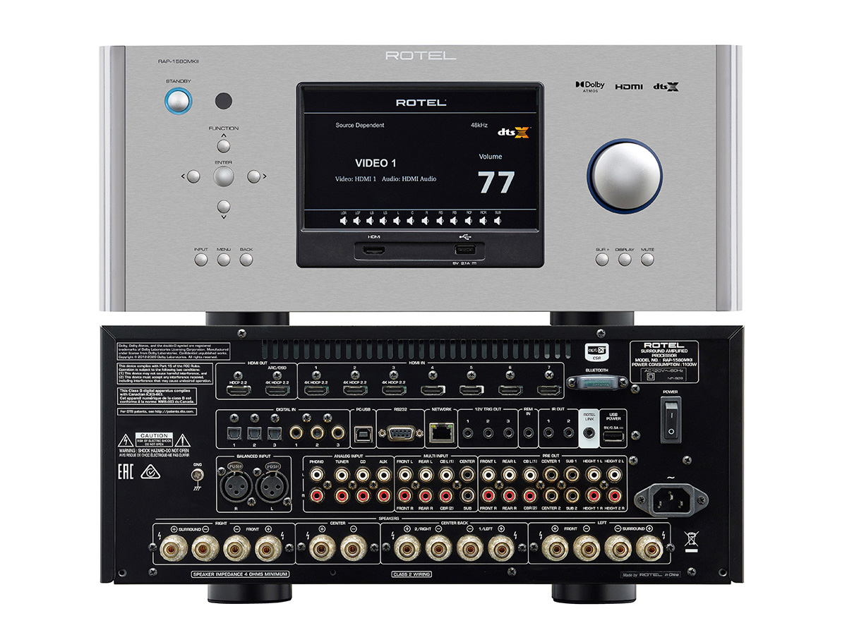 Rotel Introduces Home Theater Products Supporting Dirac Room Correction ...