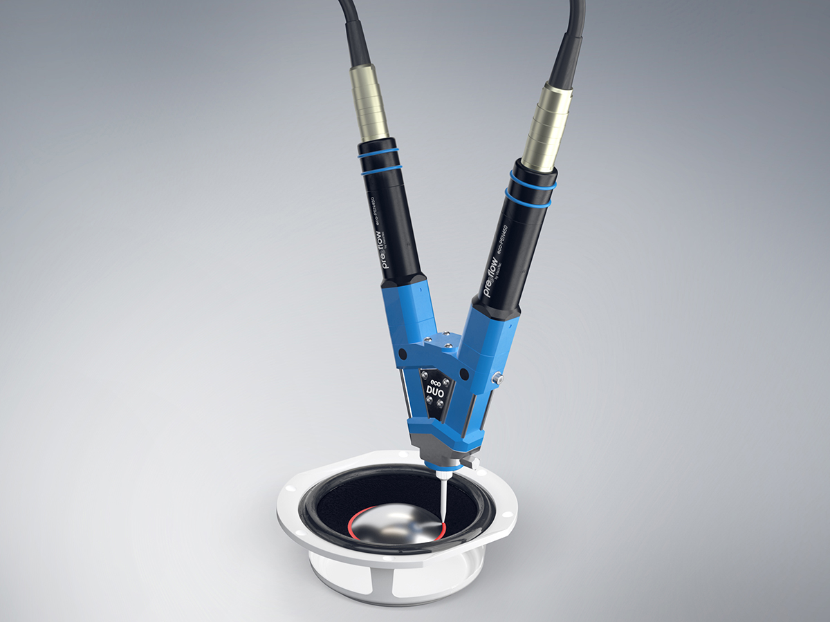 Loudspeaker Bonding in Perfection! Precise Adhesive Application to ...