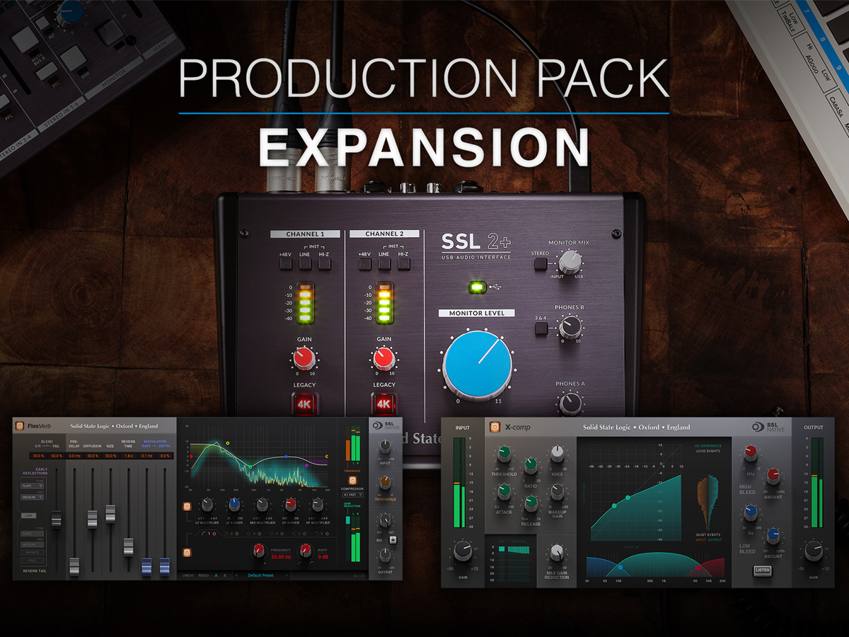Solid State Logic Adds Production Plug-ins to its SSL 2 Audio ...