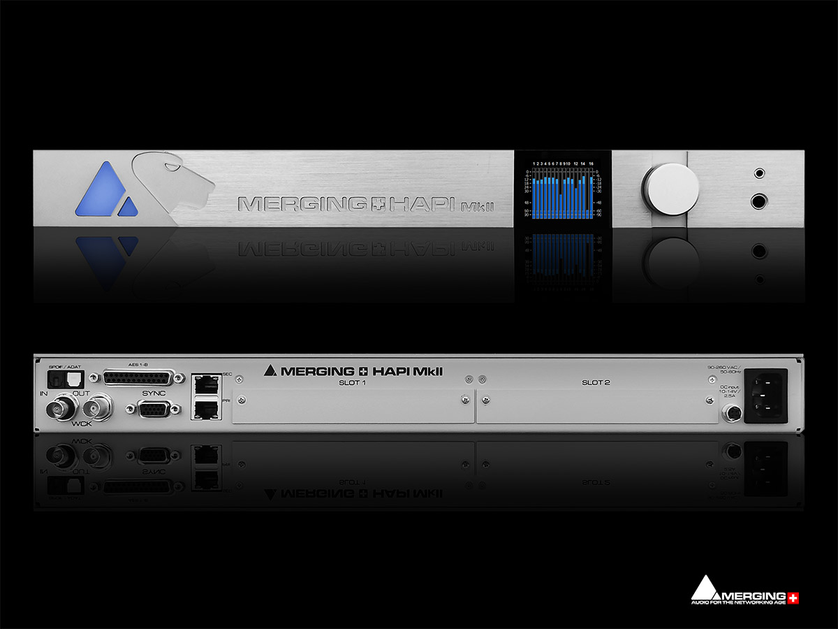 Merging Technologies Announces Updated Hapi MKII Modular Audio ...
