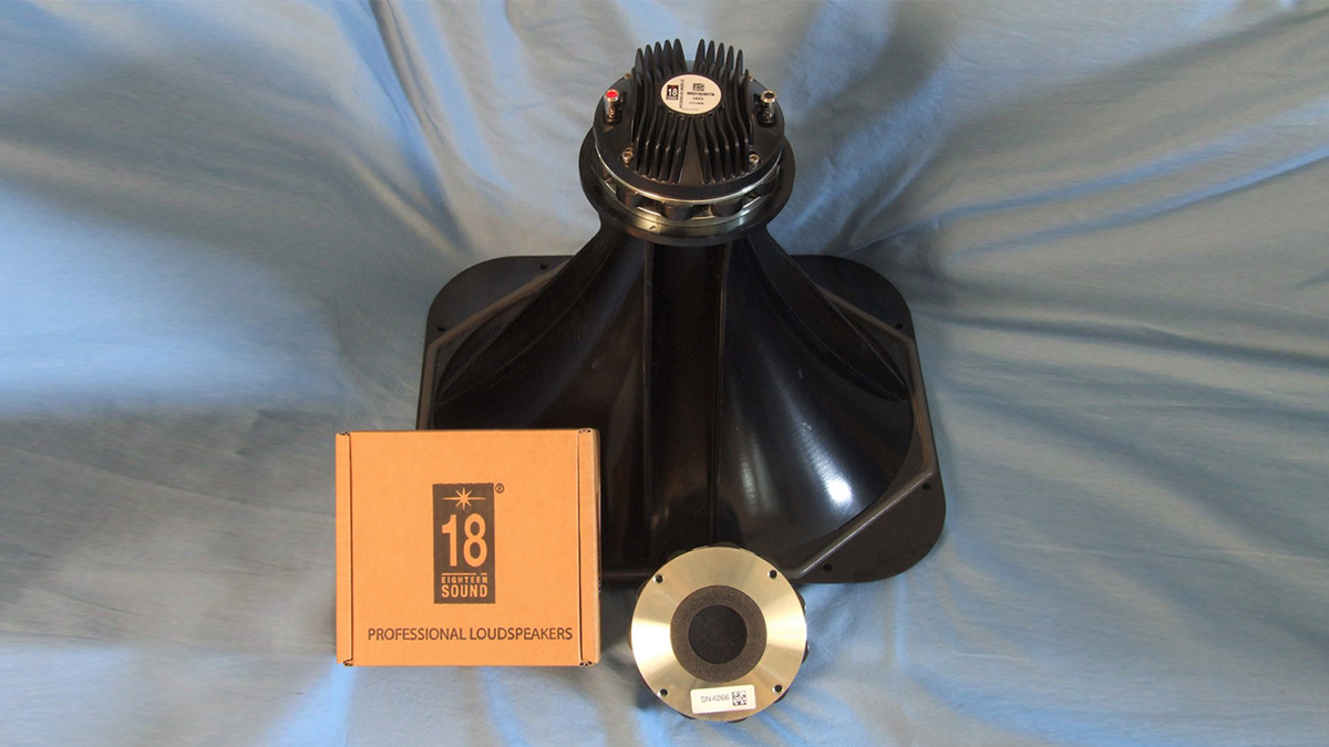 Test Bench: Eighteen Sound NSD1424BTN 1.4” Pro Sound Compression Driver ...