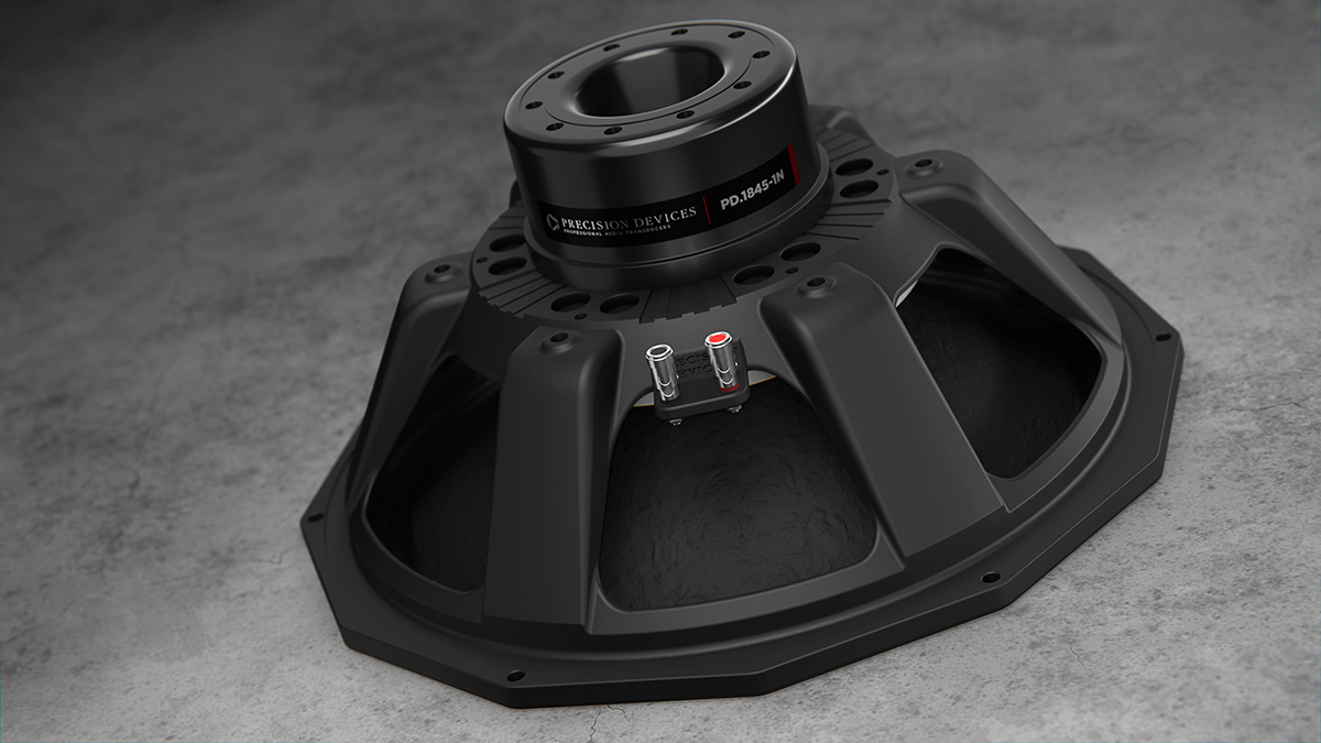 Precision Devices Introduces Next Generation PD.1845-1N Sub Bass Driver ...