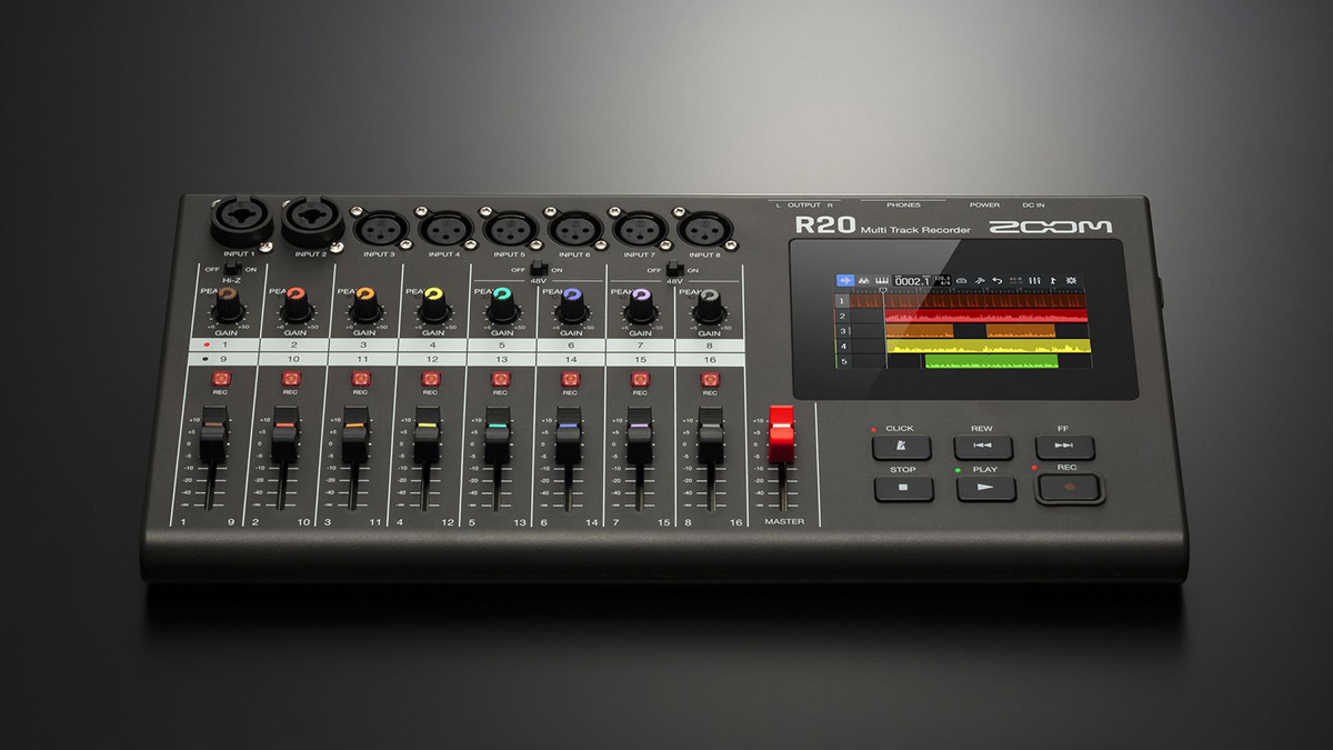 Zoom Unveils Fully Integrated R20 Multi-Track Recorder and USB-C Audio ...