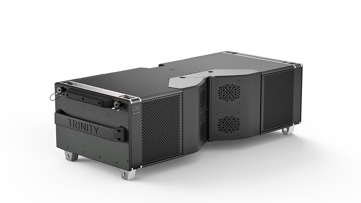 PK Sound Launches Trinity Black Robotic Line Source Element | audioXpress
