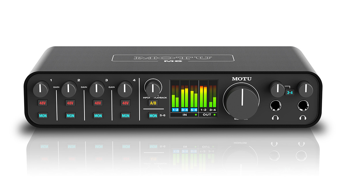 MOTU Now Shipping M6 USB-C Audio Interface with ESS Sabre32 Ultra DAC ...