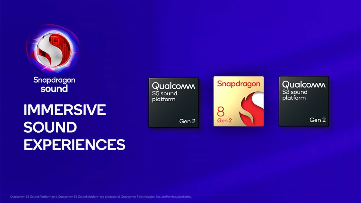 Qualcomm Announces Snapdragon Sound S5 and S3 Gen 2 Chipsets for ...