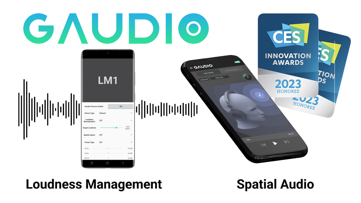 Gaudio Lab Audio Technologies Recognized with Two CES 2023 Innovation Awards | audioXpress