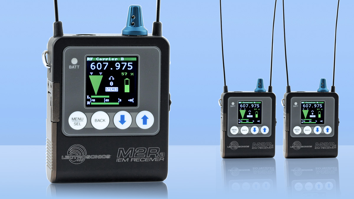 Lectrosonics Introduces M2Ra Improved Digital Wireless IEM/IFB Receiver ...
