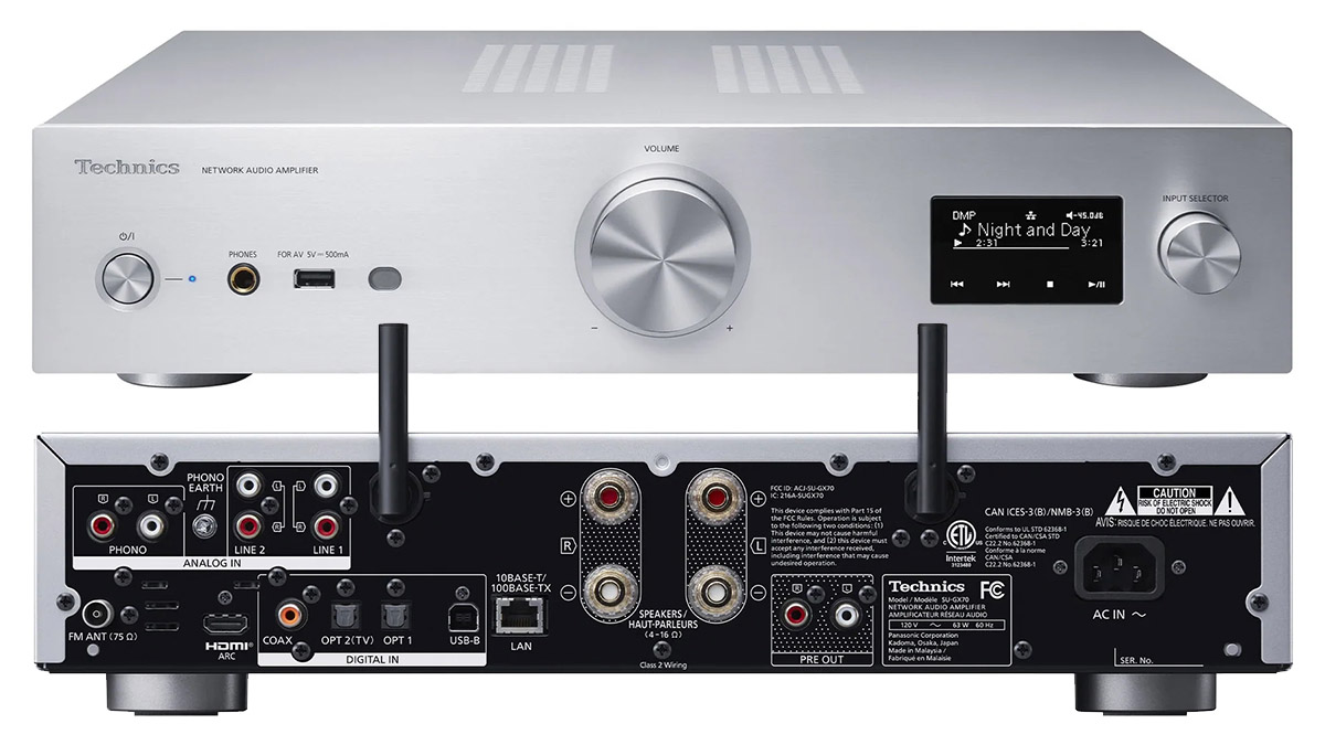Technics Introduces New SU-GX70 Universal Streaming Amplifier | audioXpress