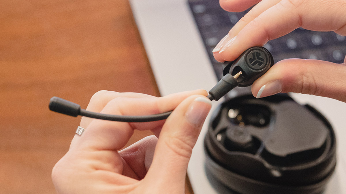 JLab Raises True Wireless Earbuds Call Quality with Detachable Mic ...