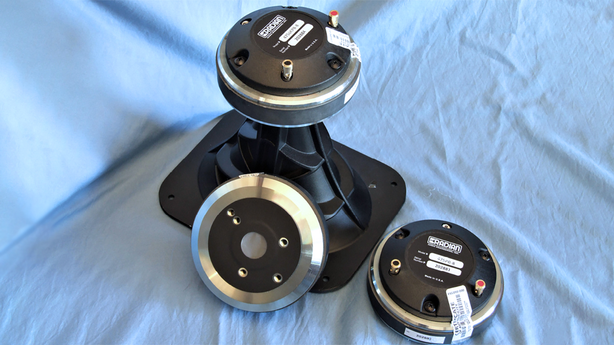 Voice Coil Test Bench: The Radian Audio 475BEPB-8 1" Beryllium ...