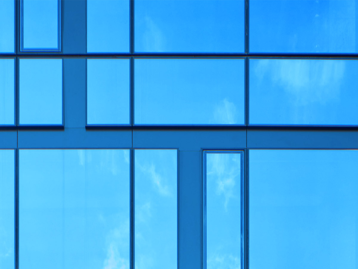 Blue Glass Window Texture