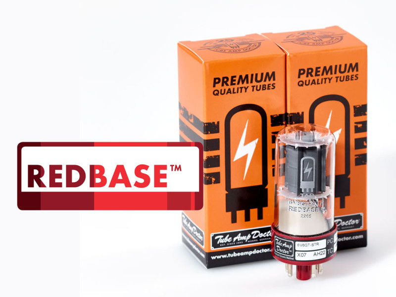 Tube Amp Doctor Introduces New TAD 6V6GT-STR REDBASE Premium Selected Tubes