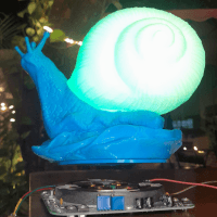 DIY Guide: Magnetic Levitation Snail Lamp From A to Z | Elektor Magazine