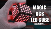 Glowing RGB LED Magic Cube (WS2812) | Elektor Magazine