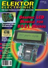 Magazine 9/2001 | Elektor Magazine