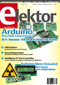 Magazine 10/2012 | Elektor Magazine