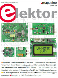 Magazine 10/2014 | Elektor Magazine