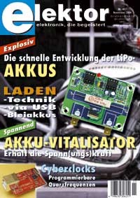 Heft 11/2004 | Elektor Magazine