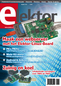 Tijdschrift 11/2012 | Elektor Magazine