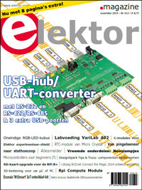 Tijdschrift 11/2014 | Elektor Magazine