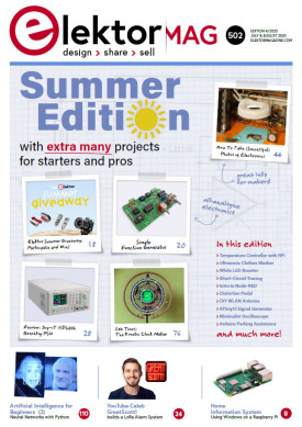 Elektor Magazine: 2020 Summer Edition Now Available | Elektor Magazine