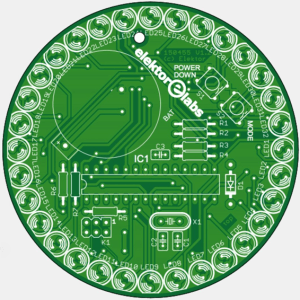 Easy to assemble glittering LED circle | Elektor Magazine