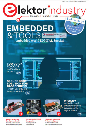 "Embedded & Tools": Elektor Industry Magazine Now Available | Elektor Magazine